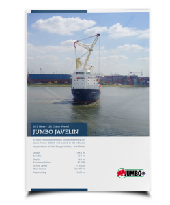Jumbo Javelin | DP2 Heavy Lift Crane Vessel