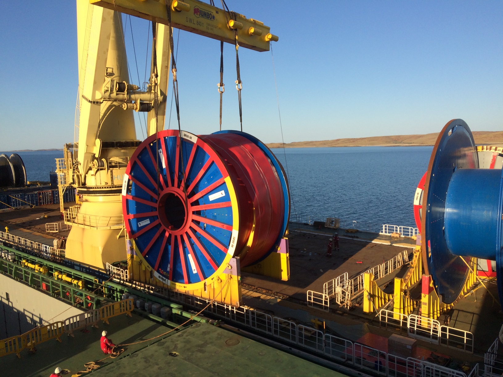 Jumbo-SAL-Alliance tag team optimises transport of 29 subsea reels