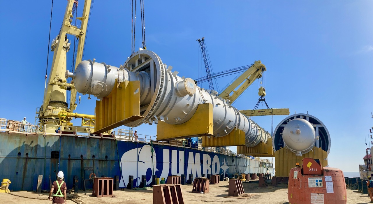Basrah Refinery Upgrading Project shipments for JGC Corporation