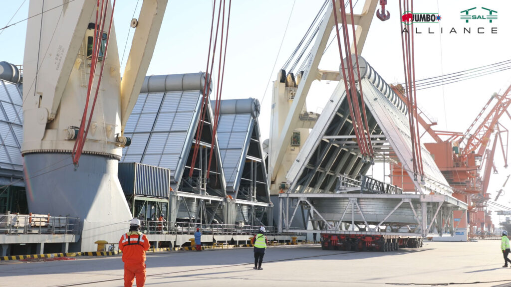 ACC modules loading & transport | Jumbo Maritime news updates