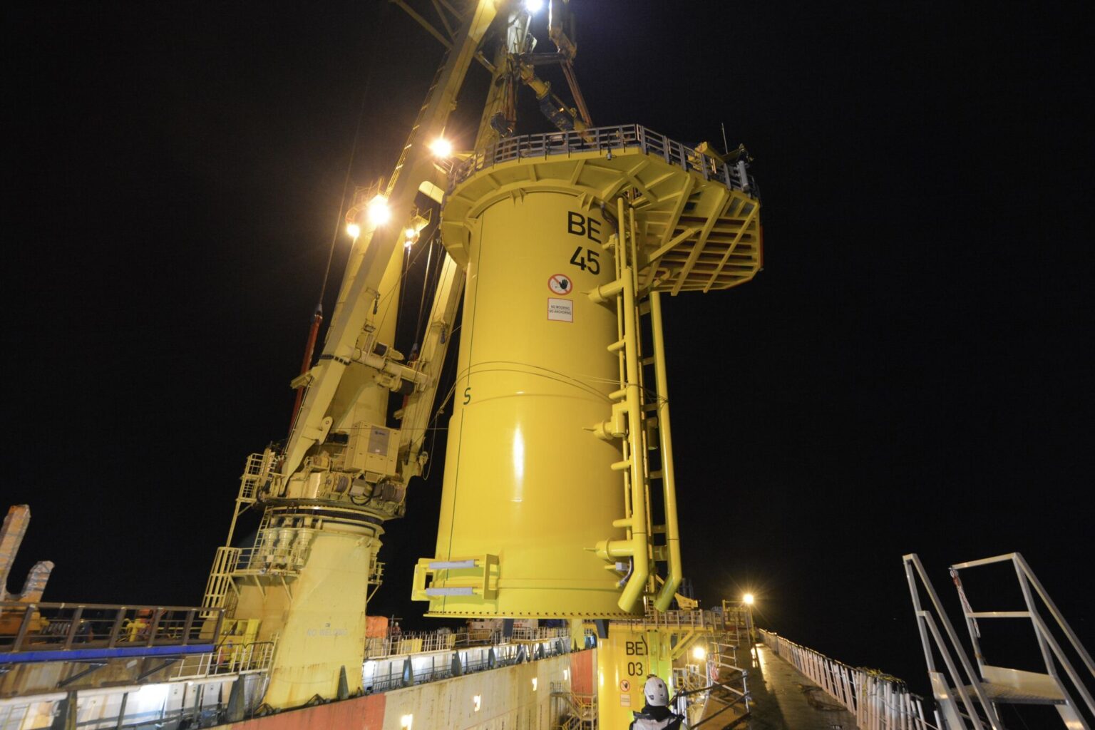 Installation transition pieces | Jumbo Maritime | News & Projects